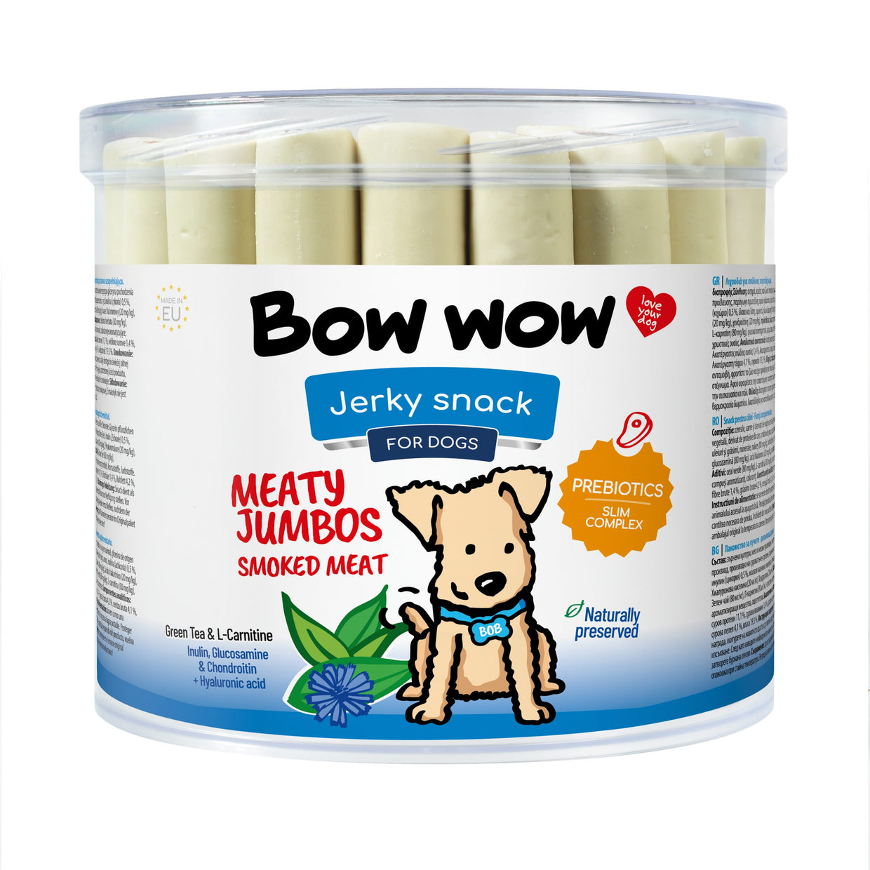 Bow Wow Dog Snacks available from Sniffers Pet Care